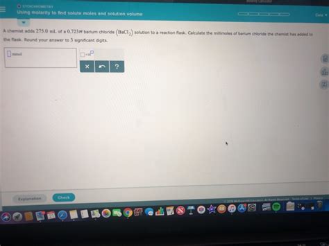 Solved Using Molarity To Find Solute Moles And Solution
