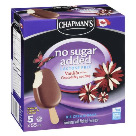 Chapmans Ice Cream Bars Lactose Free Vanilla With A Chocolaty Coating Save On Foods