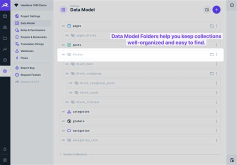 Create Reusable Blocks With Many To Any Relationships Directus Docs