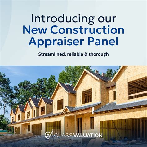 New Construction Panel Class Valuation Class Valuation