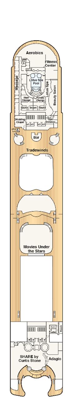Ruby Princess Deck Plan And Cabin Plan