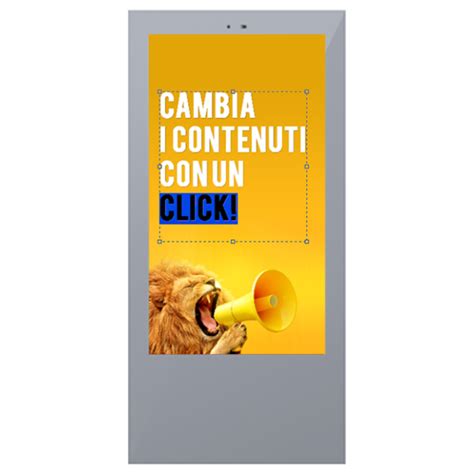 Totem Da Esterno Per Digital Signage Con Doppio Display Touch Da 49 A 86 Totem360