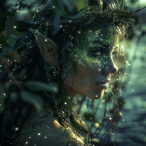 Water Elfnymph Digital Image For Phone And Computer Backgrounds