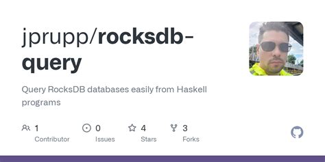 github jprupp rocksdb query query rocksdb databases easily from