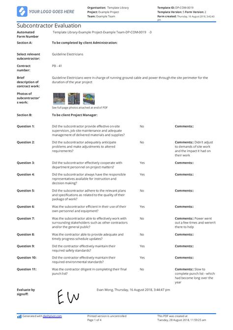 Subcontractor Evaluation Criteria And What To Include In Your Procedure