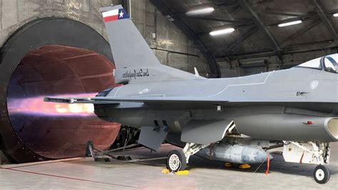 Us Airmen Push F 16 Engine To Its Extreme Limits At The Hush House