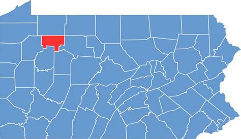 Forest County Map Pennsylvania Us County Maps