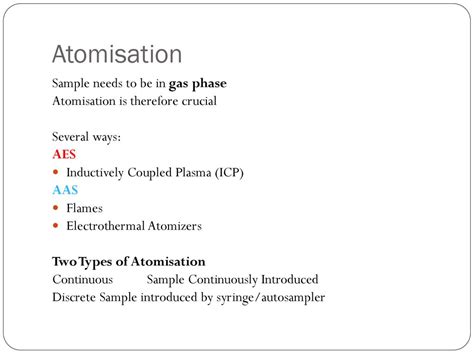 Atomic Absorption And Emission Spectroscopy Ppt Download