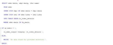 Sap Abap Tip Simplify Data Retrieval With Joins Seifeldeen Hefny