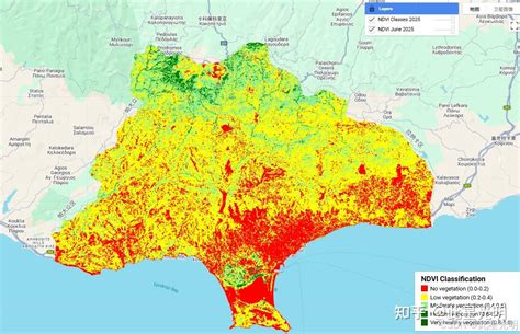Gee训练教程：基于sentinel 2数据的ndvi可视化分析和分级 知乎