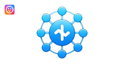 N8n Logo Workflow Automation Blue Nodes Connected Emoji Ai Emoji