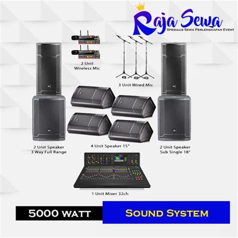 Sound System 5000 Watt