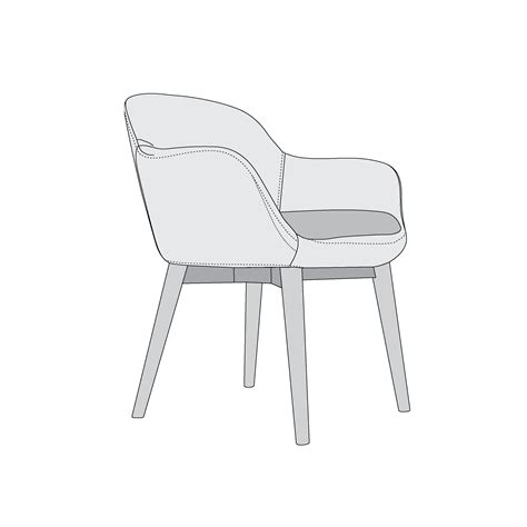 Mô Hình 3d Ghế Benoni The City