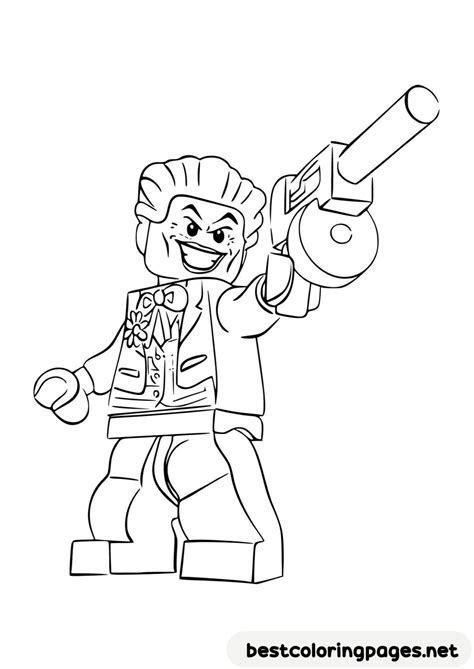 Batman And Joker Coloring Pages Free Printable Coloring Pages