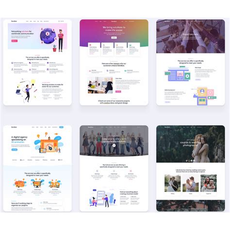 Jual Template HTML By Sandbox Modern Multipurpose Bootstrap Template Shopee Indonesia