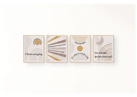 15 Boho Affirmations Motivational Inspirational Quotes Etsy