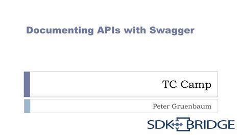 pdf documenting apis with swagger sdk tc