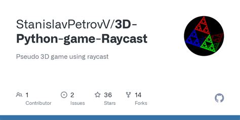 GitHub StanislavPetrovV D Python Game Raycast Pseudo D Game Using Raycast