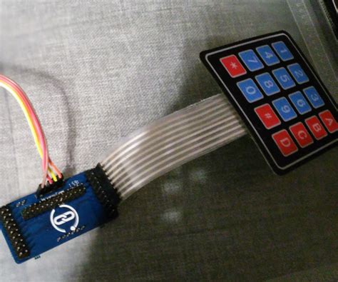 How To Connect A Keypad To The Iolinker Fpga Board 5 Steps With