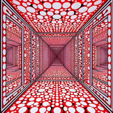 Fascinating Spatial Illusion Illustrations Premium Ai Generated Image