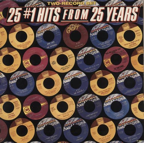 Tamla Motown 25 Us No1 Hits From 25 Years Canadian 2 Lp Vinyl Set