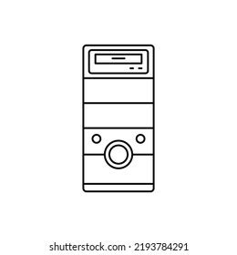 4 211 Isolated Cpu Tower Images Stock Photos Vectors Shutterstock