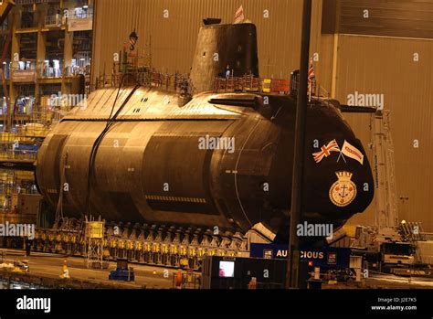 The New Fourth Astute Class Nuclear Powered Submarine Hms Audacious