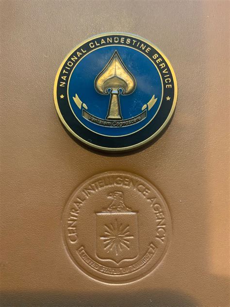 Central Intelligence Agency Cia Sac Sog Wmd Mission Manager Coin