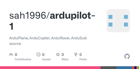 Github Sah1996ardupilot 1 Arduplane Arducopter Ardurover Ardusub