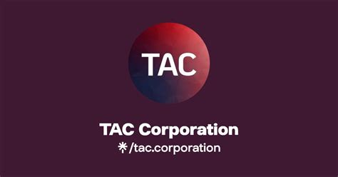 Tac Corporation Facebook Linktree