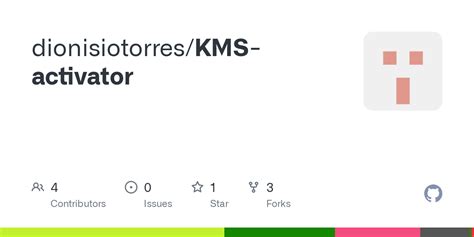 GitHub Dionisiotorres KMS Activator