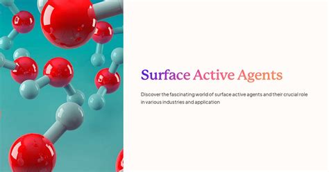 Surface Active Agents