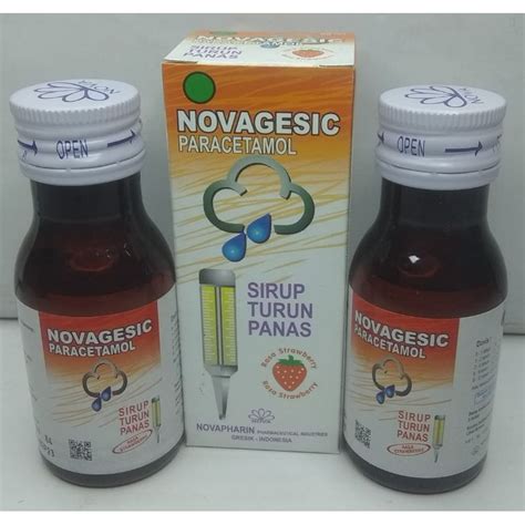 Jual Novagesic Syrup 60ml Shopee Indonesia