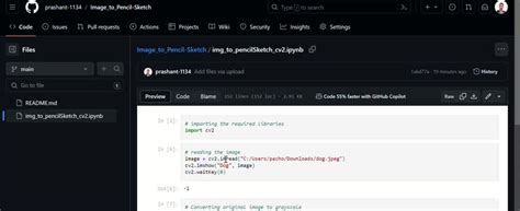 Video Prashant Pachore On Linkedin Task 3 Image To Pencil Sketch Using Opencv Letsgrowmore