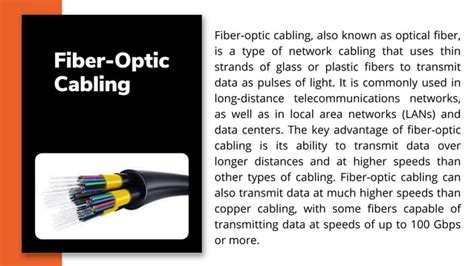 Importance Of Network Cabling For Business Success Ppt