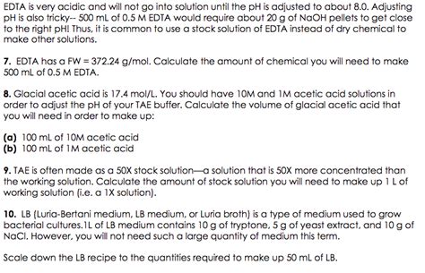Tris Acetate Edta Buffer Recipe Bryont Blog