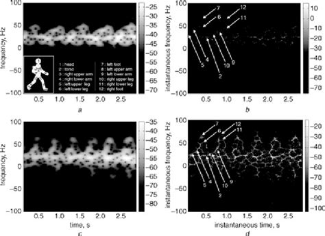 Spectrogram Of Human Gait Obtained By Processing Simulated Data At 24