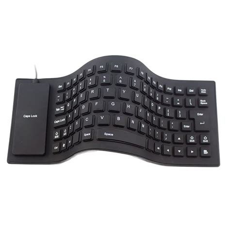 For Silicone Usb Keyboard Laptop Notebook Mini Foldable Flexible
