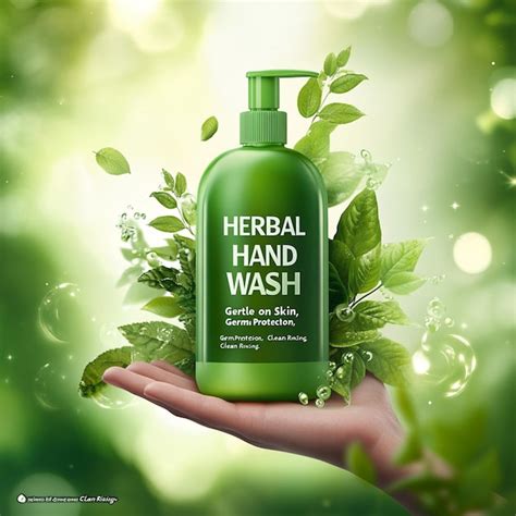 Visually Appealing Herbal Advertisements Premium Ai Generated Image