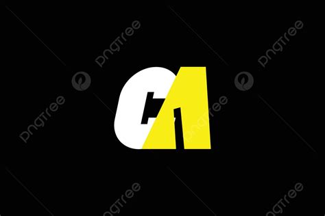Ca Ac Abstract Vector Logo Monogram Template Logotype Font Ca Icon