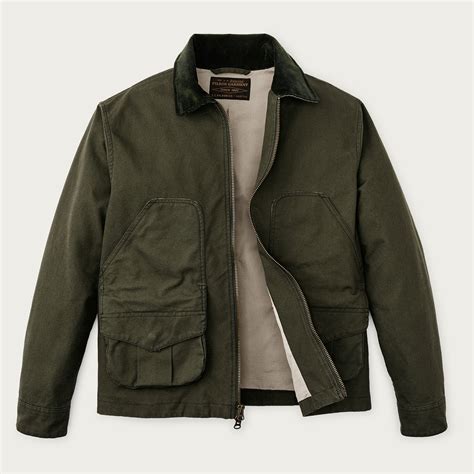 Dry Tin Hunt Jacket Von Filson Otter Green Grün