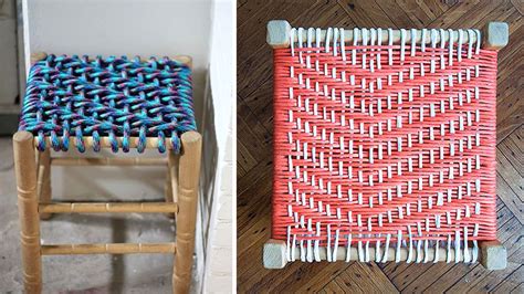 Як зробити табурет із плетеним сидінням самотужки 3 схеми плетіння Самотужки