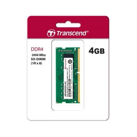 Transcend 4GB DDR4 2666MHz Bus SO DIMM Laptop RAM Palash Computers