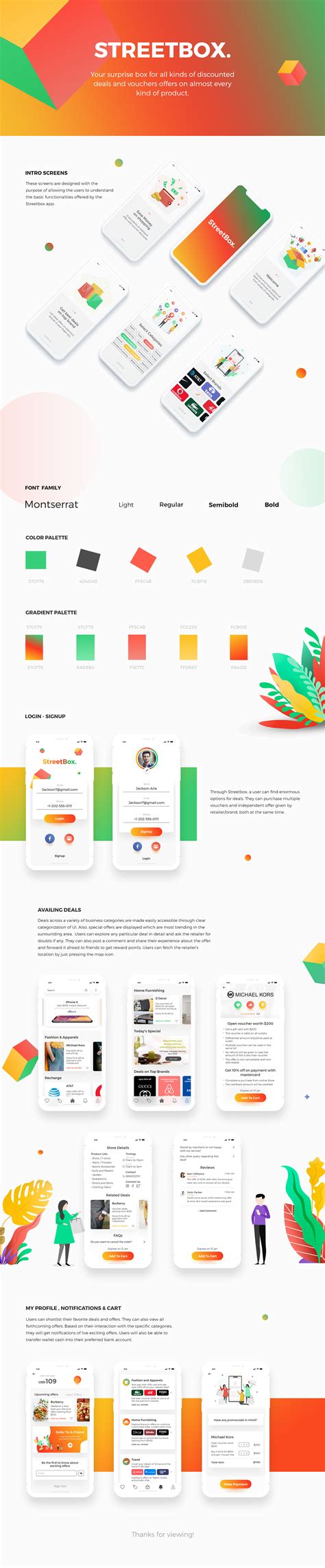 Mobile App UI Design On Behance
