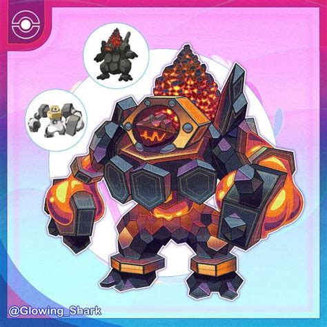Sharkito On Instagram Melmetalcoallosal Metallosal Steelfire Type Pokemonfakemon