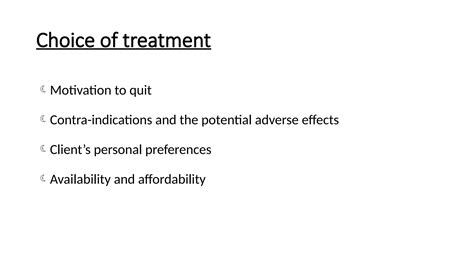 Nicotine Replacement Therapy Regimenpptx
