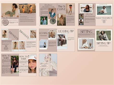 Canva Pose Guide Magazine Posing Template Posing Guide Posing Guide With Pictures