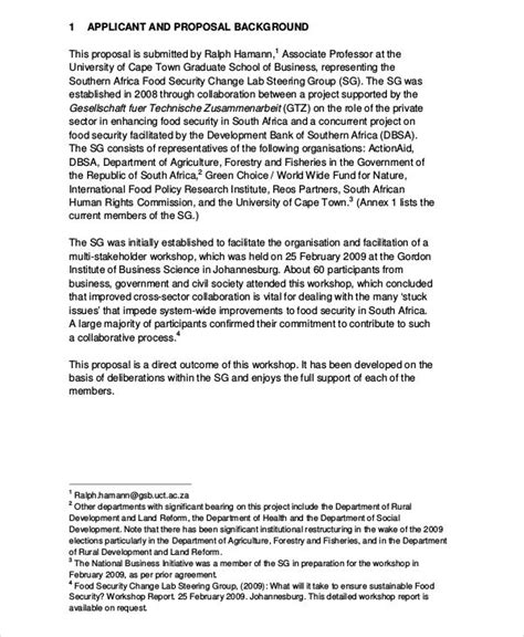 12 Security Proposal Examples To Download