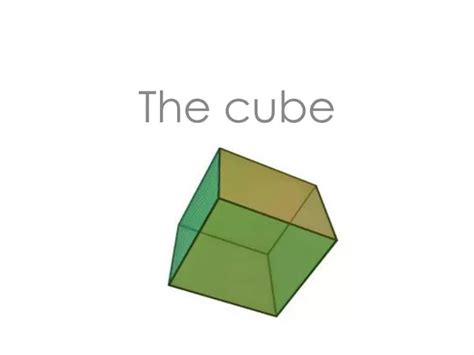 PPT Cube PowerPoint Presentation Free Download ID 3074867