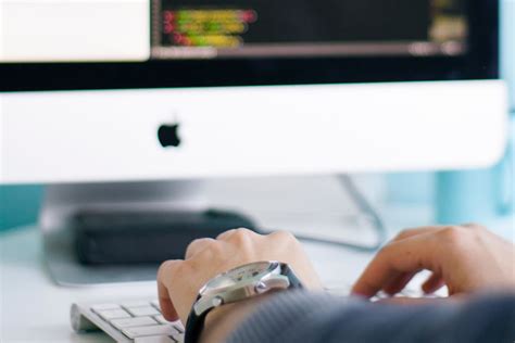 Coding Code Laptop Blur Royalty Free Photo